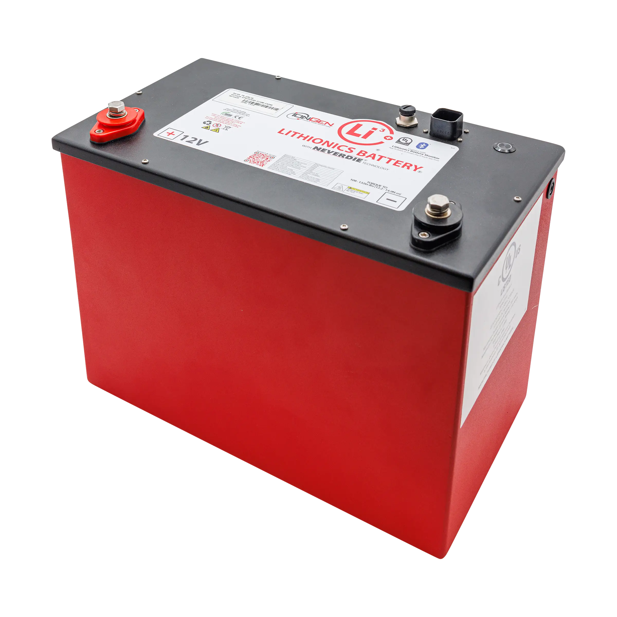 12V 310Ah Lithium Battery for RV, Marine & Off-Grid | Bluetooth Monitoring