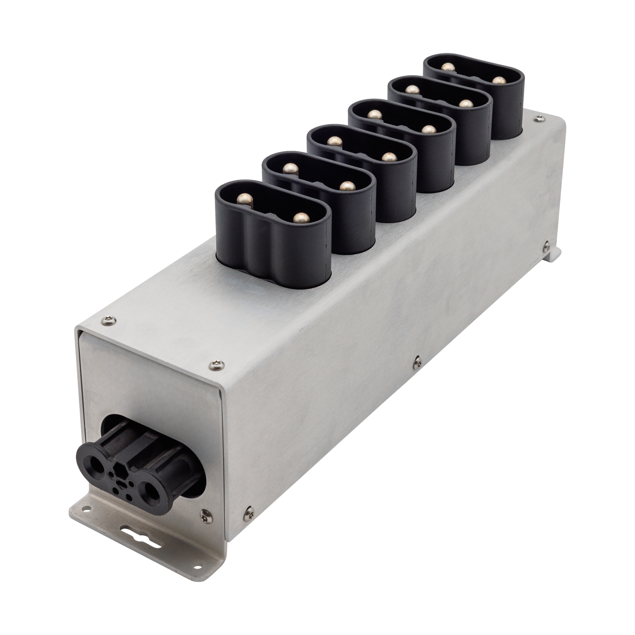 6-Port Combiner Box for 12V, 24V, 51V, 102V Systems