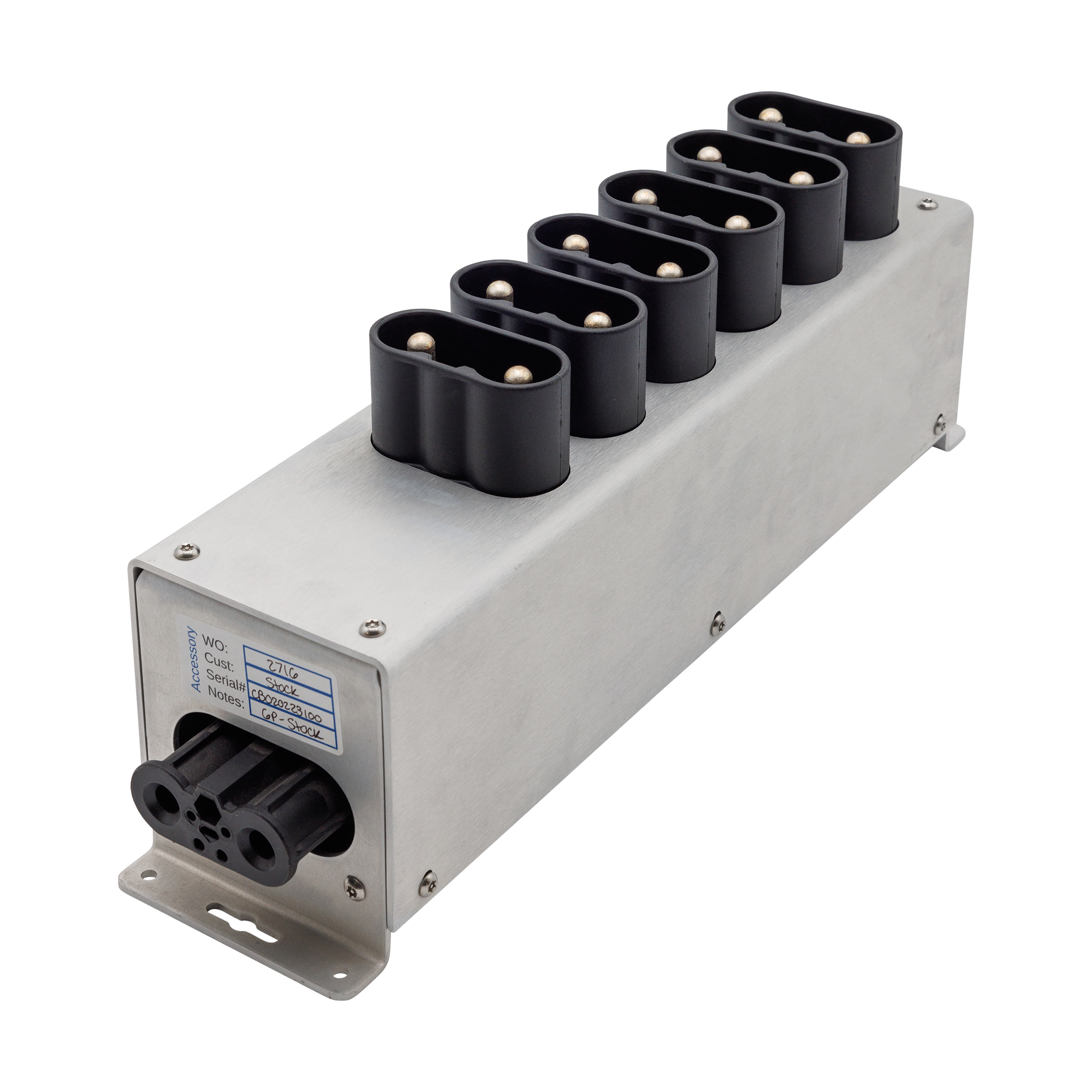 6-Port Combiner Box for 12V, 24V, 51V, 102V Systems