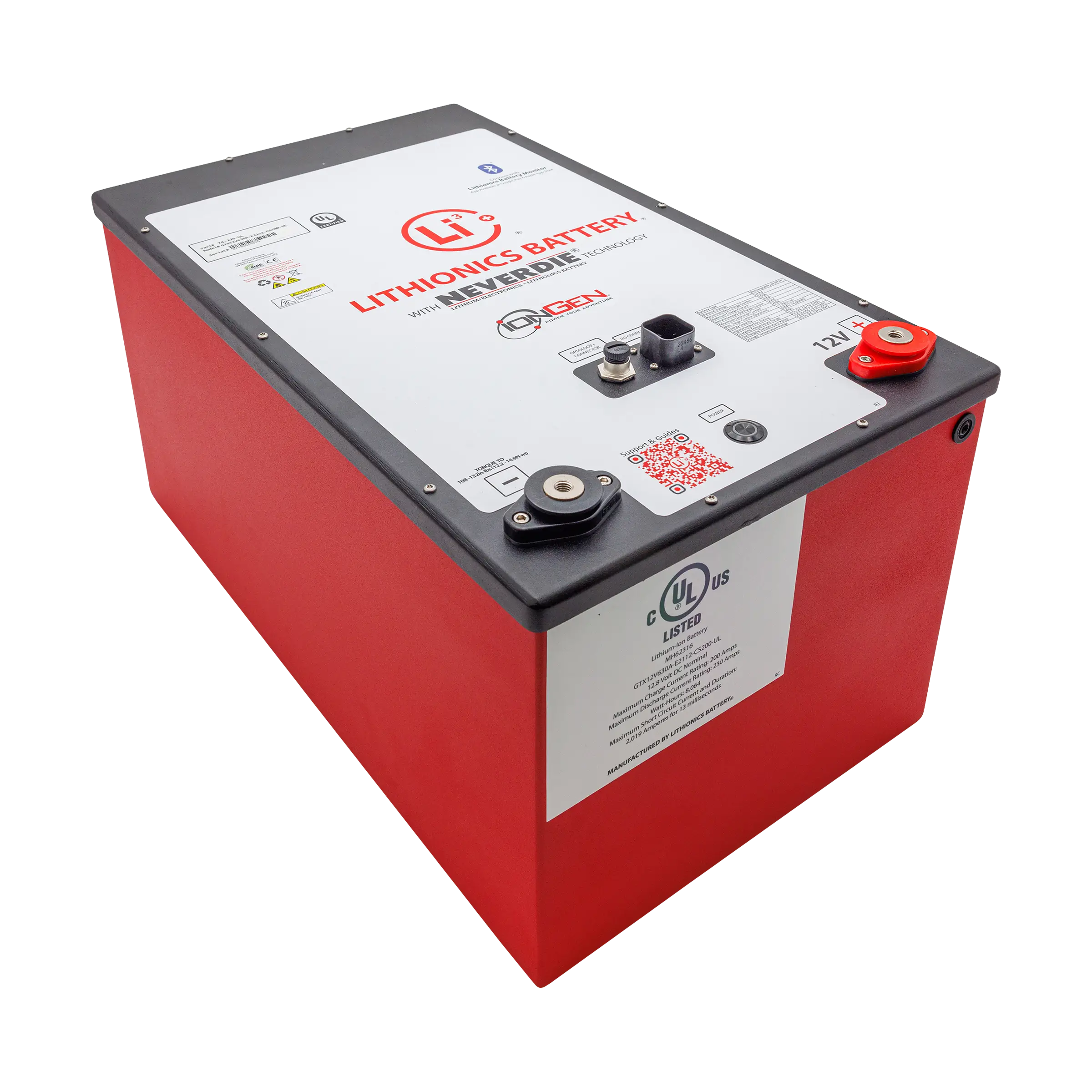 12V 630Ah Lithium Battery for RV, Marine & Off-Grid | Bluetooth Monitoring