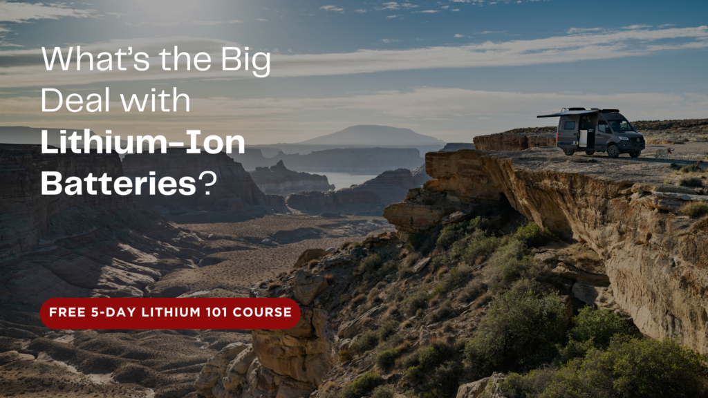 Lithium-ion batteries for RVs: The Basics and Benefits